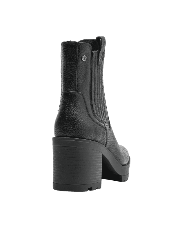 Botines Chelsea de cuero casuales para mujer - Compra ahora.