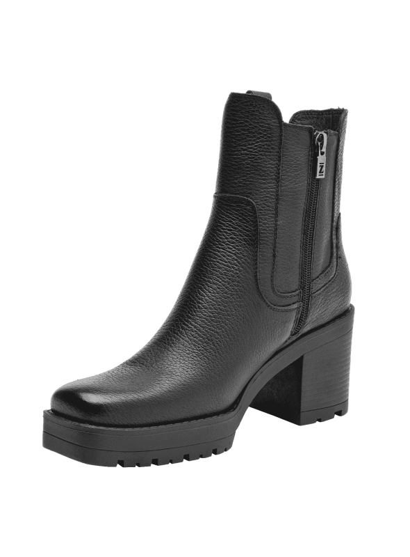 Botines Chelsea de cuero casuales para mujer - Compra ahora.