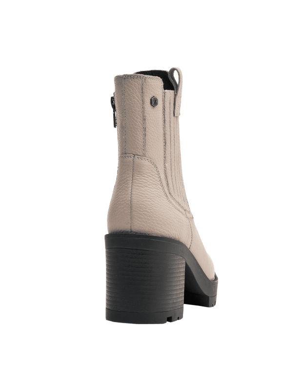 Botines Chelsea de cuero casuales para mujer - Compra ahora.